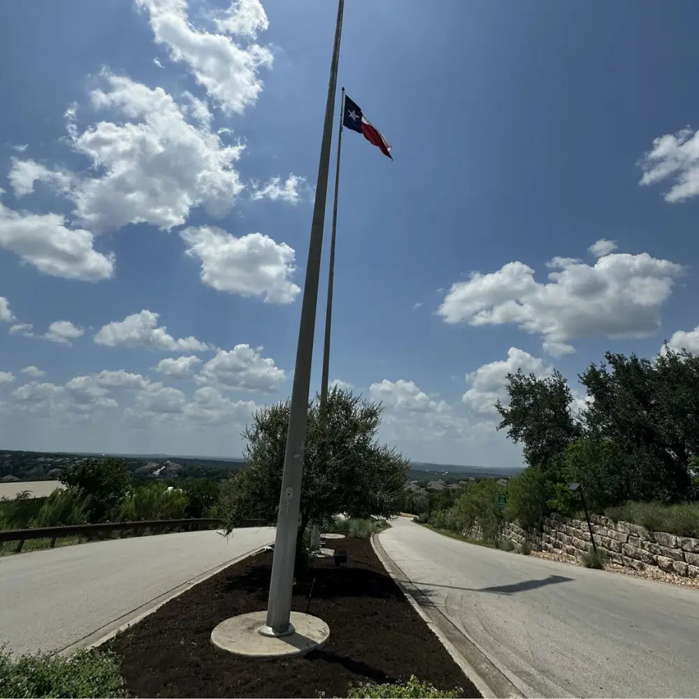 Professional Flag Pole Installation | Austin Flag & Flagpole