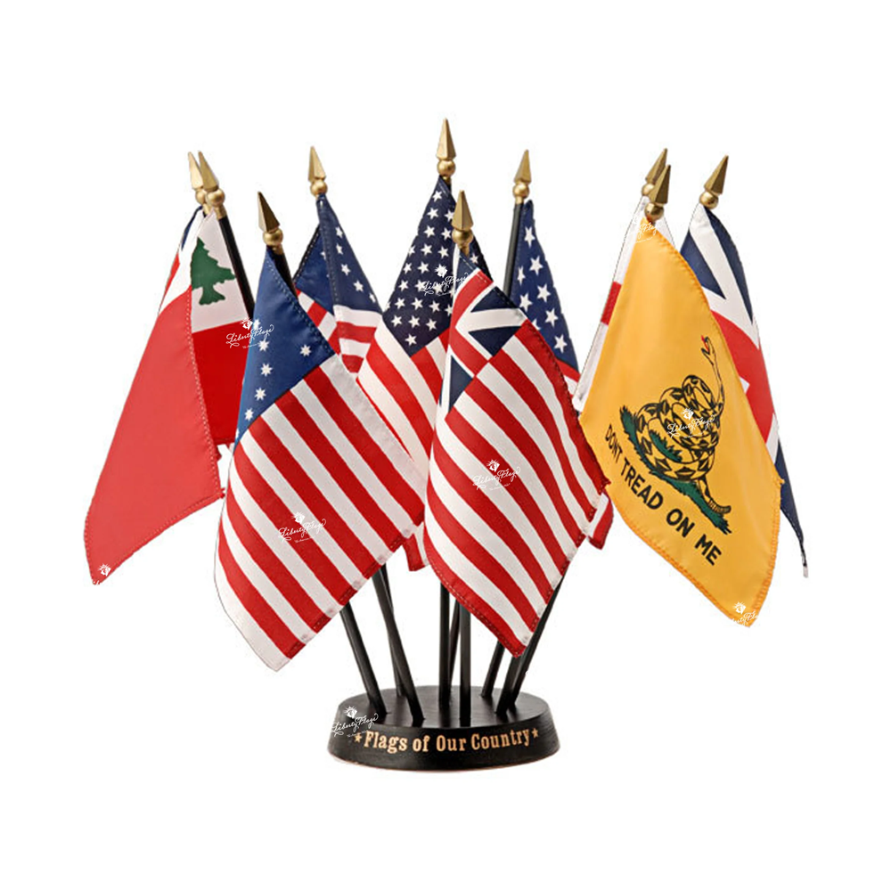 Flags Of Our Country Mini Set – Austin Flag & Flagpole