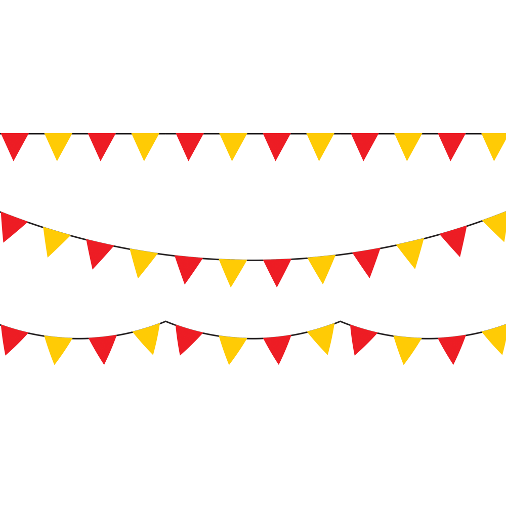 Plastic Pennants – Austin Flag & Flagpole