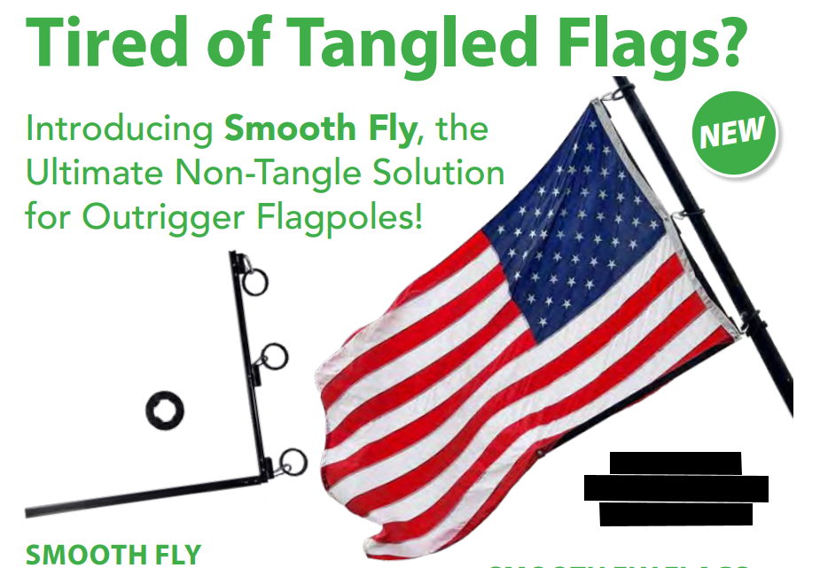 Smooth Fly – Austin Flag & Flagpole