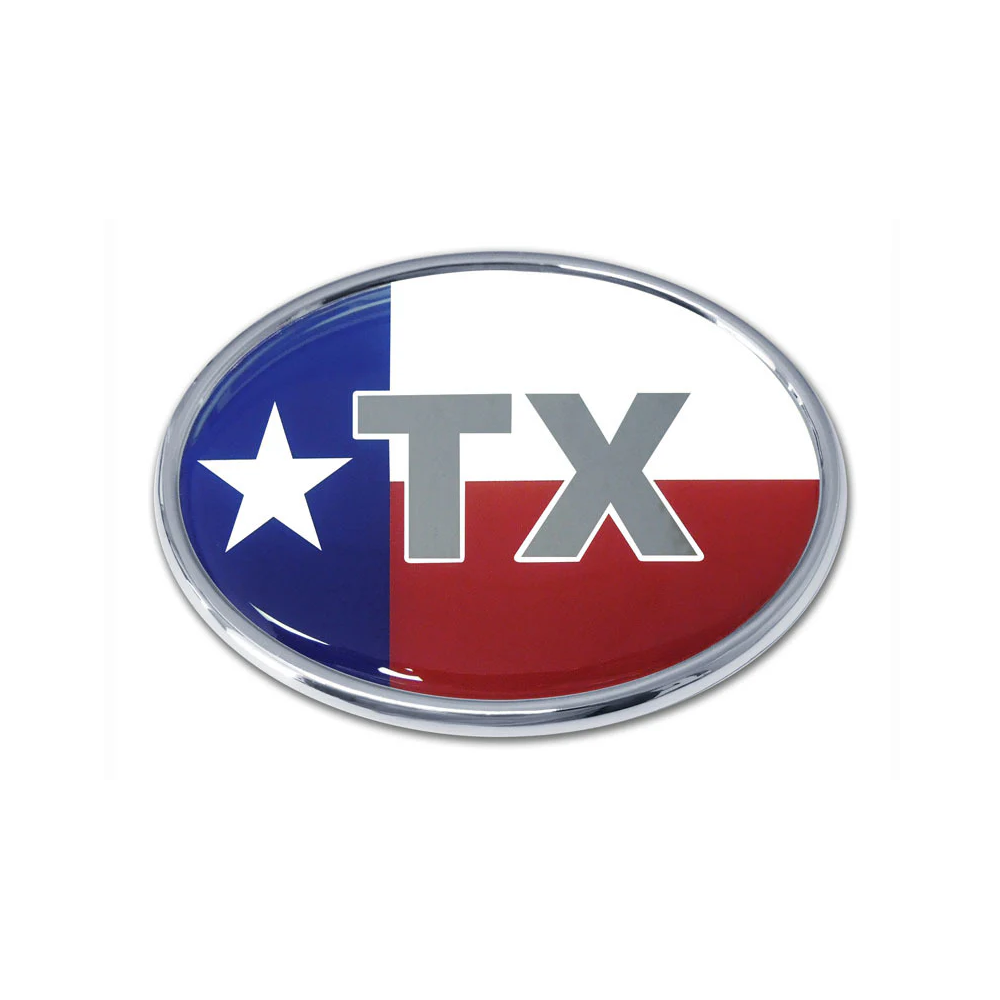 Auto Emblems & Decals – Austin Flag & Flagpole